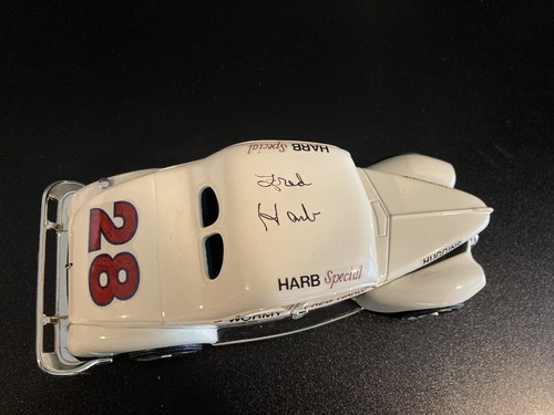 Fred Harb 1940 Ford NASCAR Modified 1/24 Custom Diecast Signed High ...