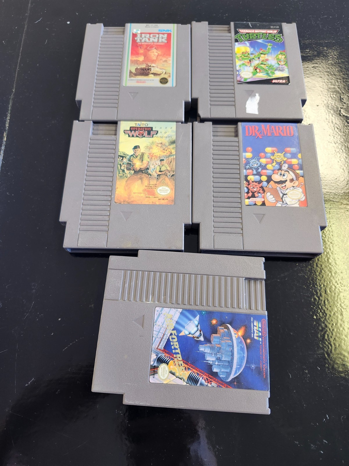 Lot Of 10 Nintendo (NES )Game Cartridges, Tested Clean Pins | eBay