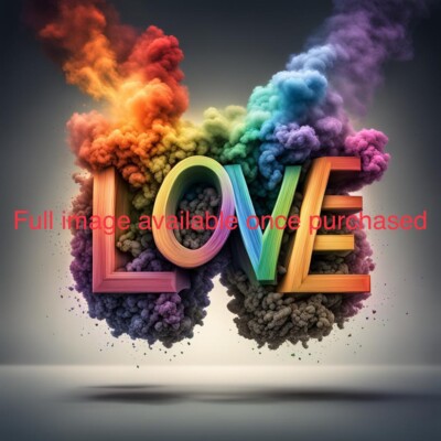 LOVE | High Resolution Digital Wall Art Print | Download | eBay