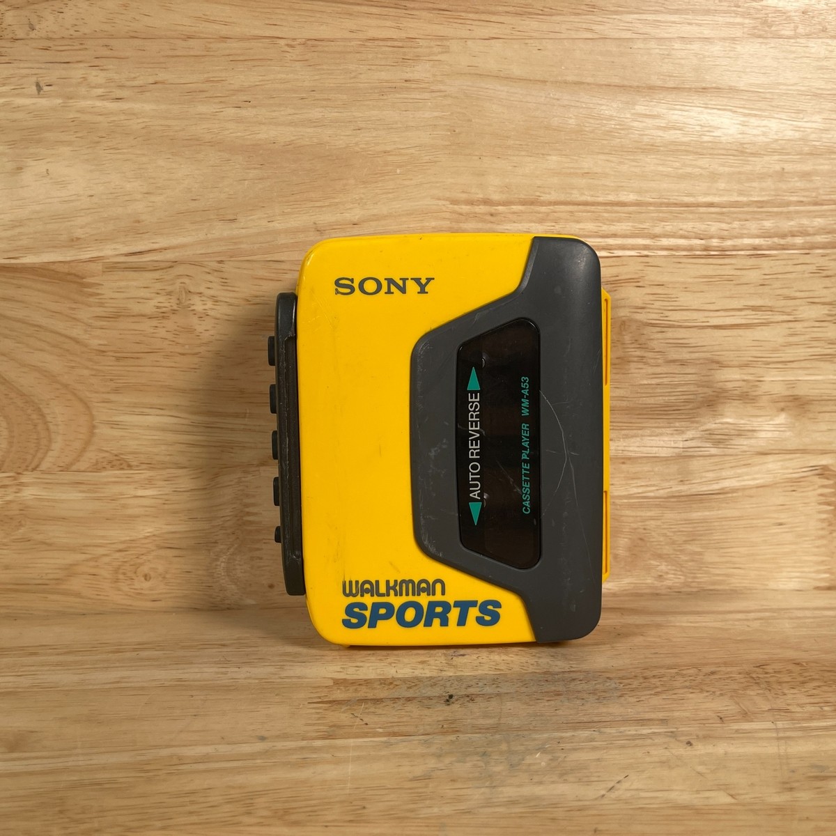 Yellow Walkman Cassette Player