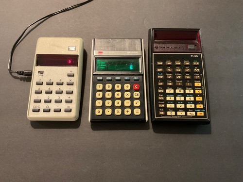 Vintage Calculator Lot - Sharp, Texas Instruments, Novus 750 - Lot of 3 ...