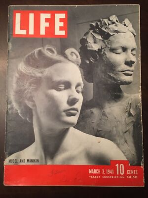 Life Magazine / March 3 1941 / The Roosevelt New Deal / Veronica Lake ...