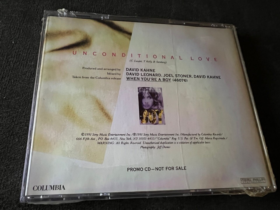 RARE SEALED NEW UNCONDITIONAL LOVE SUSANNA HOFFS Promo CD Single ...
