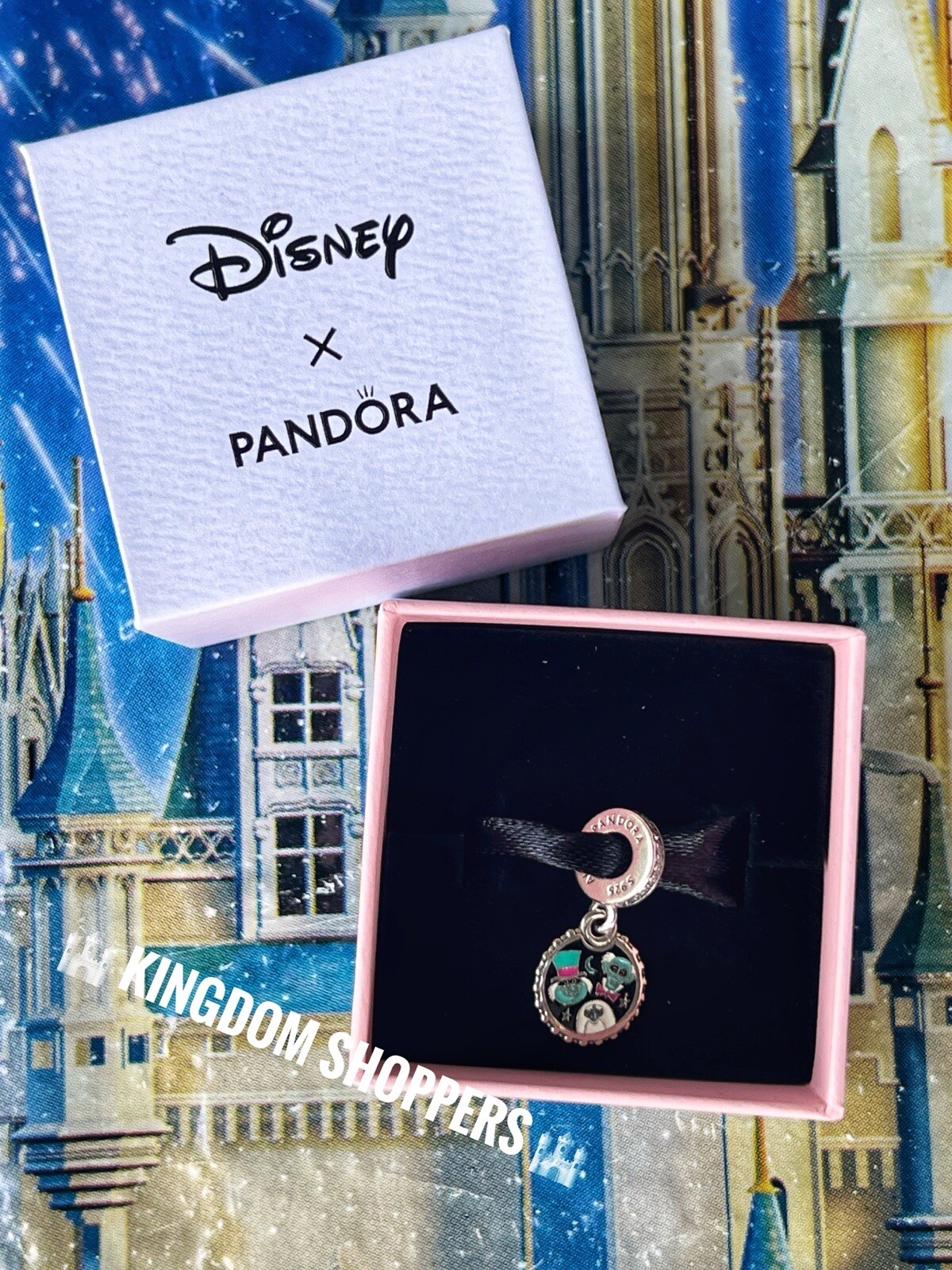 2024 Disney Parks Pandora Charm Haunted Mansion Hitchhiking Ghosts New ...