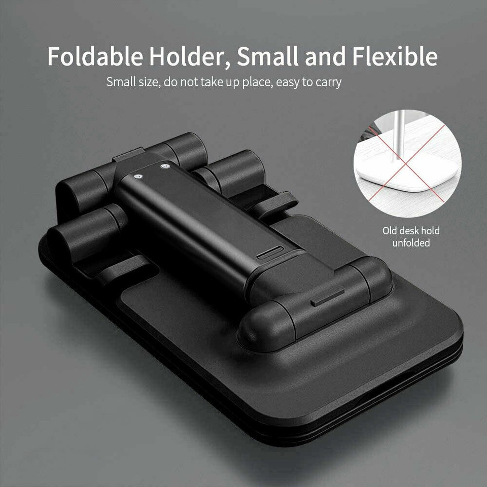 Adjustable Phone Tablet Desktop Stand Desk Holder Mount Cradle For ...