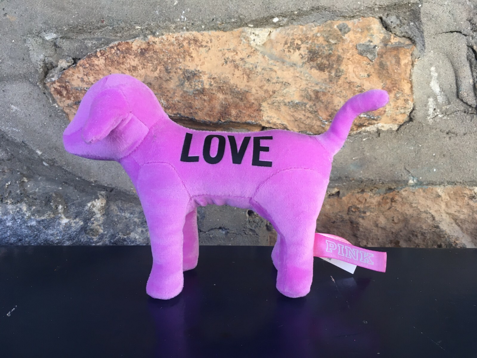 Purple+Pink+Victorias+Secret+Dog+Violet+Love+Plush+Puppy+Soft+Toy+2011 ...