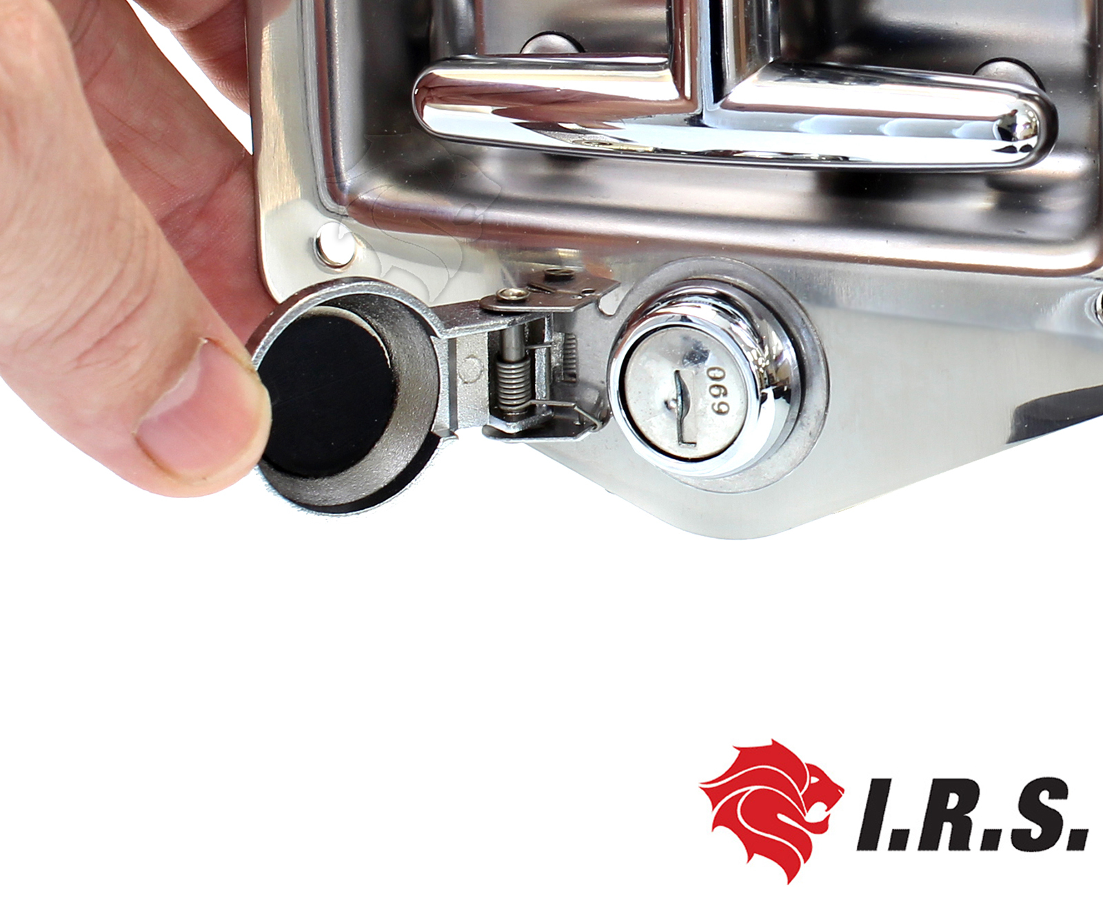 6 x Recessed Stainless Steel Folding Drop T Tool Box Handle (Ute ...