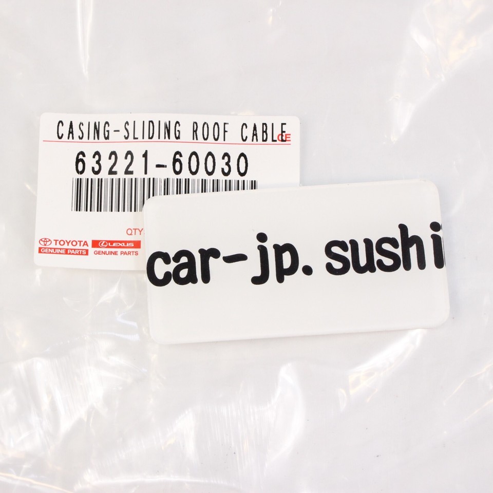 Toyota Genuine Land Cruiser LX470 63221-60030 Slide Sunroof Cable Guide ...