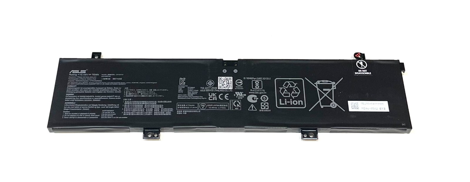 C41N2101 ASUS ROG Zephyrus G14 Series Genuine Battery 15.48V 76Wh ...