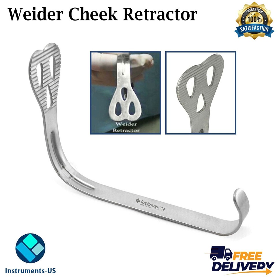 Dental Weider Retractor Tongue Cheek Lip Mouth Opener Large Surgical ...