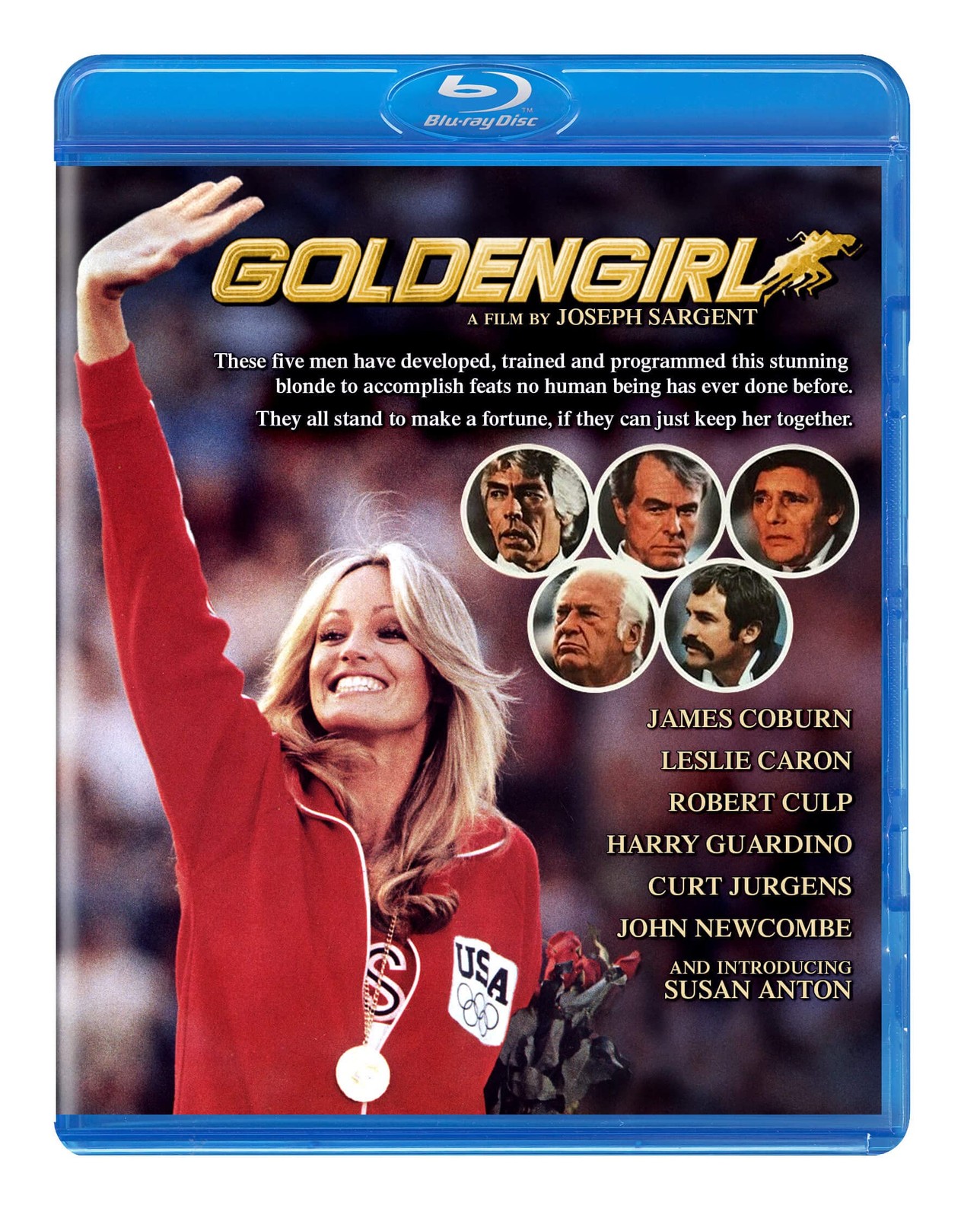 Goldengirl (Blu-ray) James Coburn Susan Anton Leslie Caron Harry ...