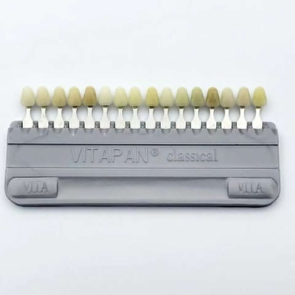 2 Kits Dental VITAPAN classical Tooth Shade Guide FIRST COPY Teeth 16 ...