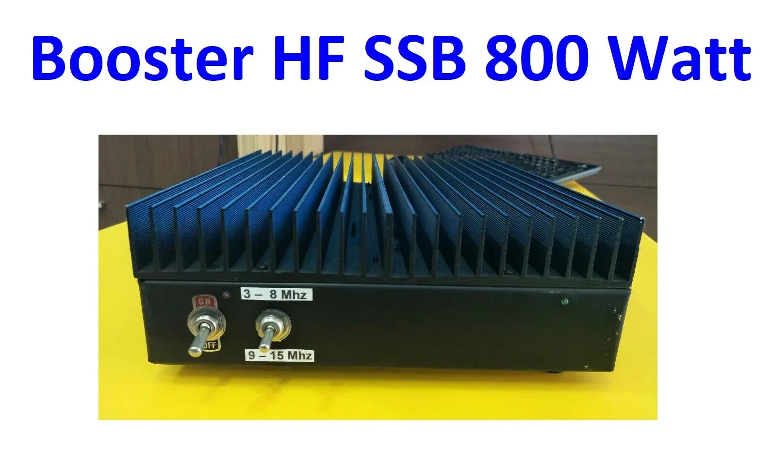 Booster Amplifier HF SSB 800W Amateur 80m 40m 20m 7Mhz with Low Pass ...