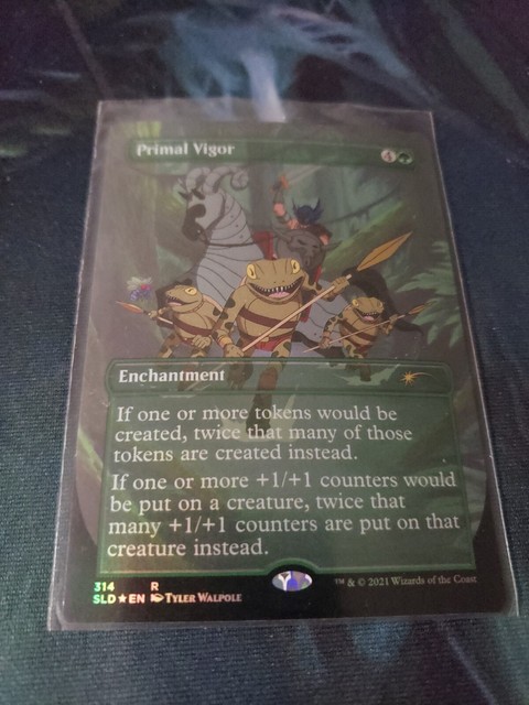 MTG Primal Vigor Secret Lair Drop Series 314 Foil Rare for sale online ...