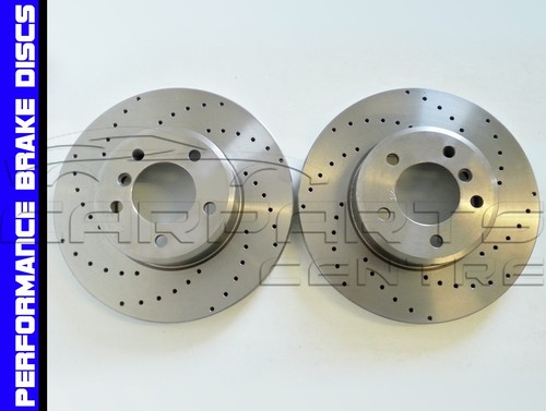 REAR PERFORMANCE DRILLED BRAKE DISCS 336MM BMW E90 E91 E92 E93 335I ...