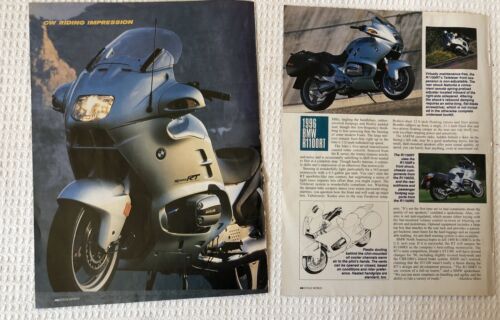 Riding A Bmw R1100rt 1996
