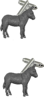 pp-e07 Donkey Equestri BLACK fine English Pewter Cufflinks gift suit ...