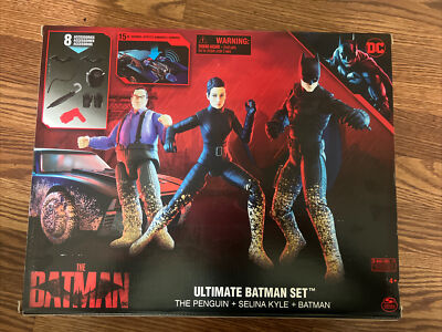 DC Comics, Ultimate Batman Set w/Exclusive 4” Batman, Movie Playset | eBay