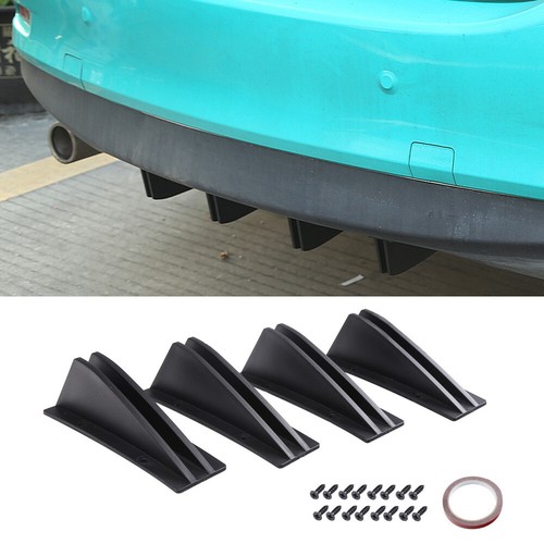 For Holden Commodore VE VF Rear Bumper Diffuser Fins Spoiler Lip ...
