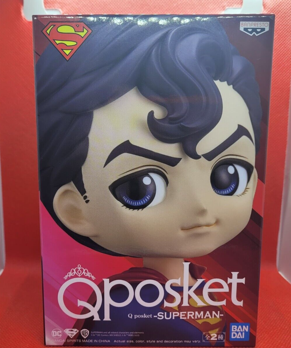 Banpresto Q Posket DC Comics Superman Figure (Ver B). NIB B3G1 Free! | eBay