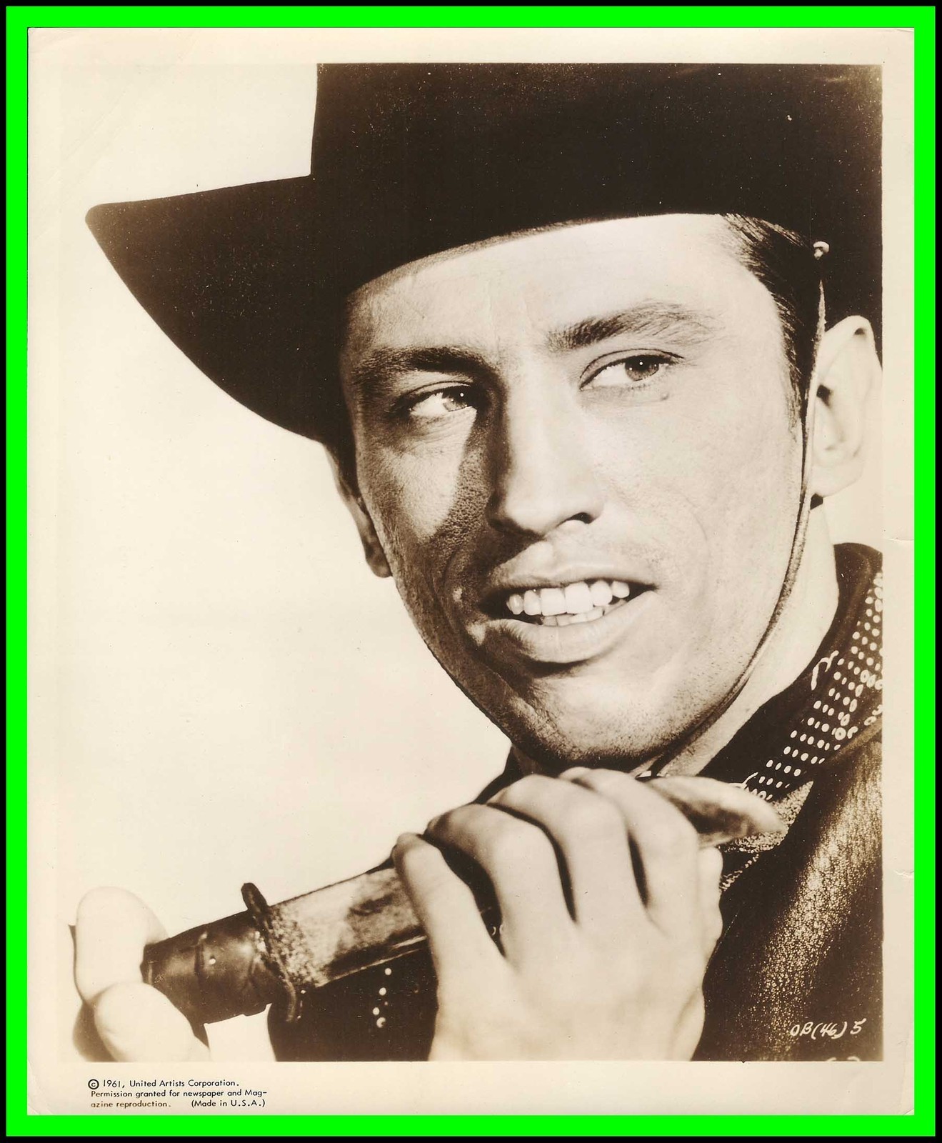 RON SOBLE in "Gun Fight" Original Vintage PORTRAIT 1961 - SCARCE | eBay