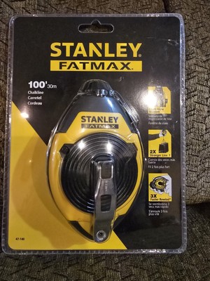 Stanley 100 Ft. Fatmax Chalk Line Reel Brand New | eBay