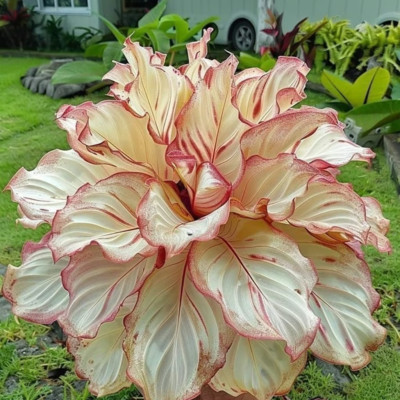25+ Red Ash Calathea Seeds for Garden Planting - USA - FREE SHIPPING ...