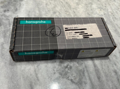 Hansgrohe 27479001 Chrome Extension Pipe for Ceiling Mount | eBay