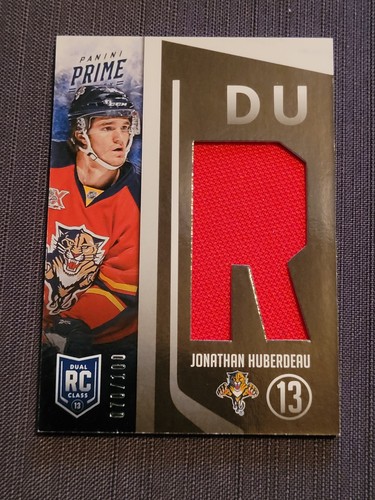 Jonathan Huberdeau 3 Card Lot. Game And Event Used Florida Panthers RC ...