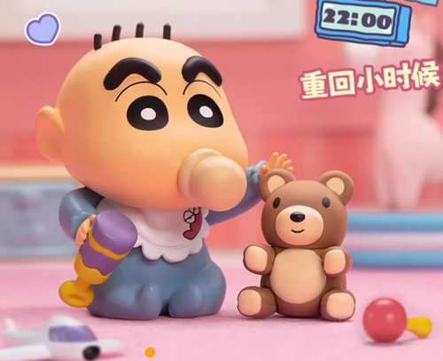 52TOYS Crayon Shin-chan Blind Box Figure Kasukabe House Series ...