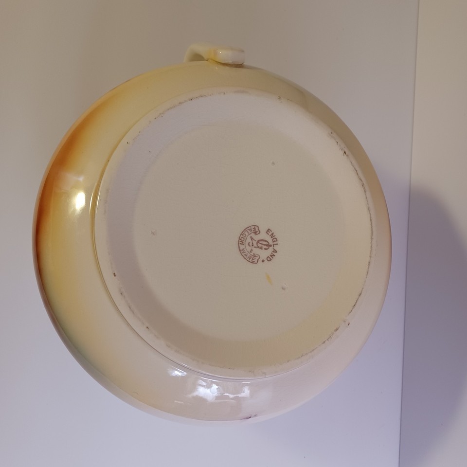 Lawrence & Grundy Falcon Ware Fox Hunt Transferware Chamber Pot | eBay