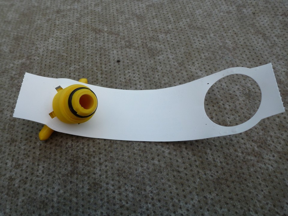 Propane Tank Plug Cap For Older Style Tanks Plastic Safety Warning ...