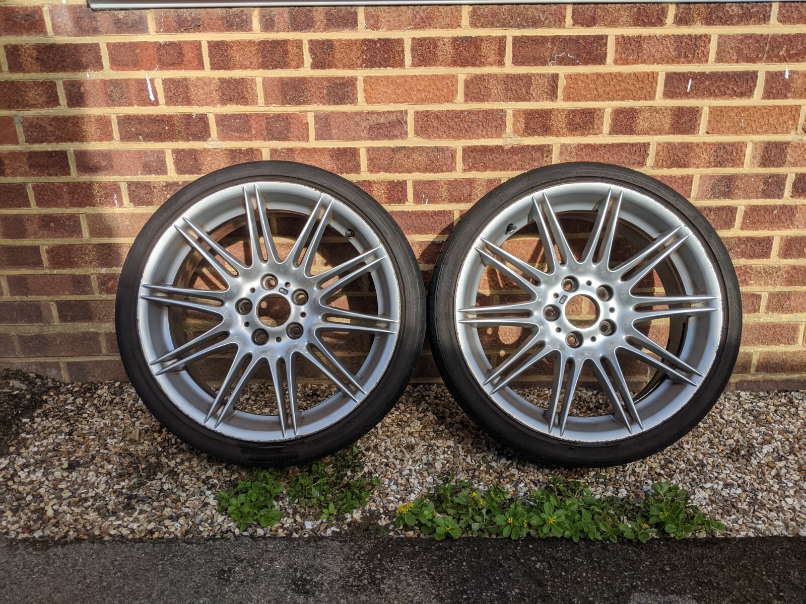BMW MV4 (style 225M) - 2 x Front 19" 8J Wheels
