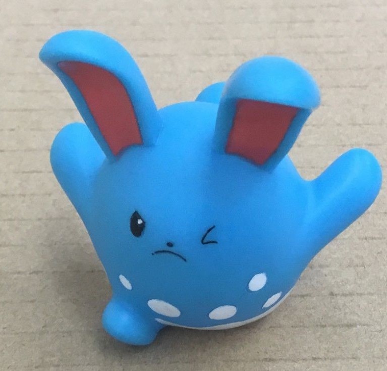 2006 Pokemon Finger Puppet Azumarill Figure Gotta Catch Them All ...