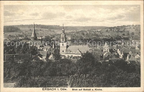 72094094 Erbach Odenwald Schloss Kirche Erbach | eBay.de
