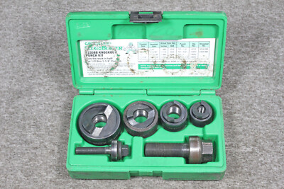 Greenlee 7235BB Slug Buster Knockout Punch Set | eBay