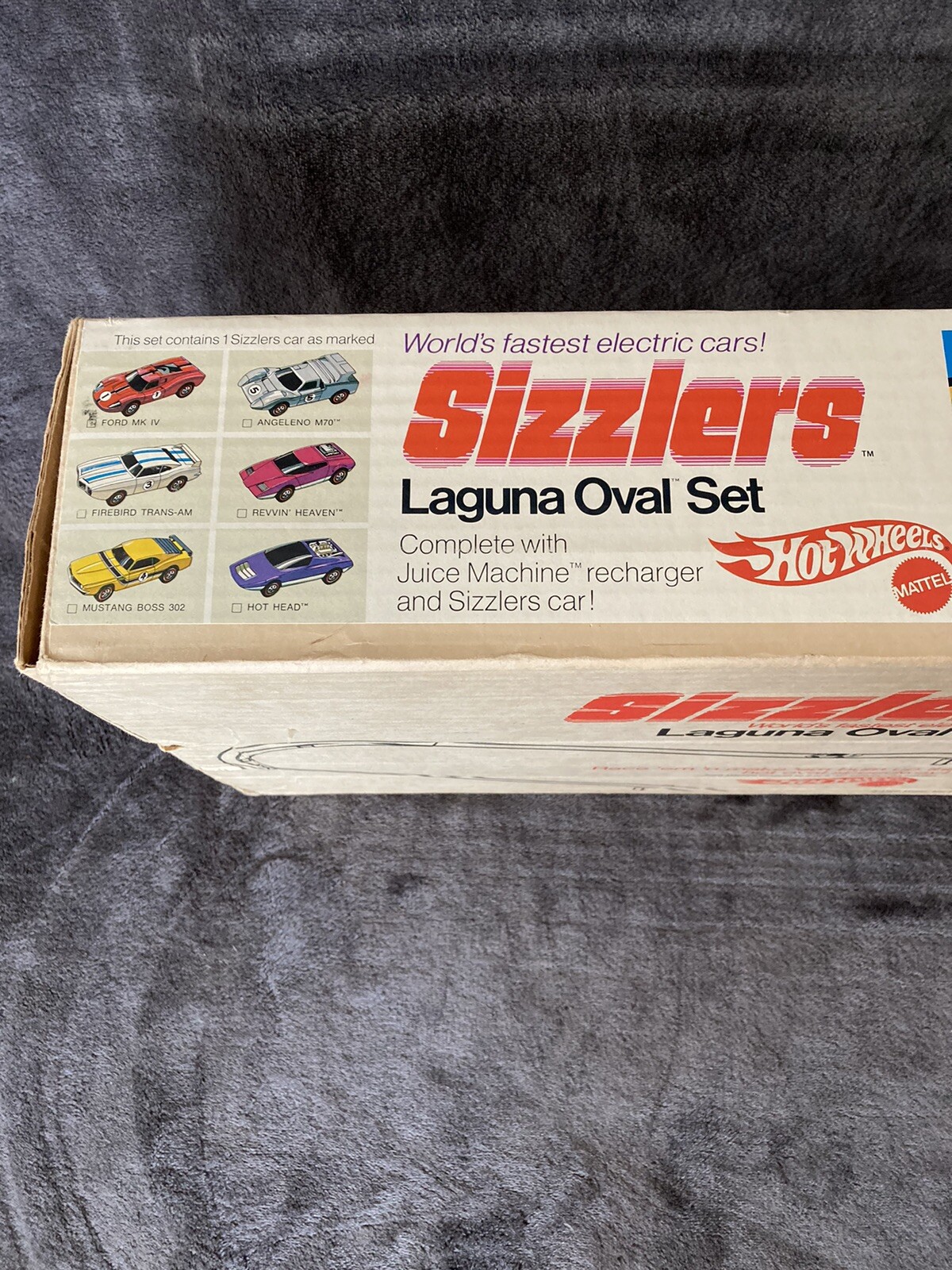 Vintage Mattel Sizzlers 1969 Laguna Oval Set With Original Car | eBay
