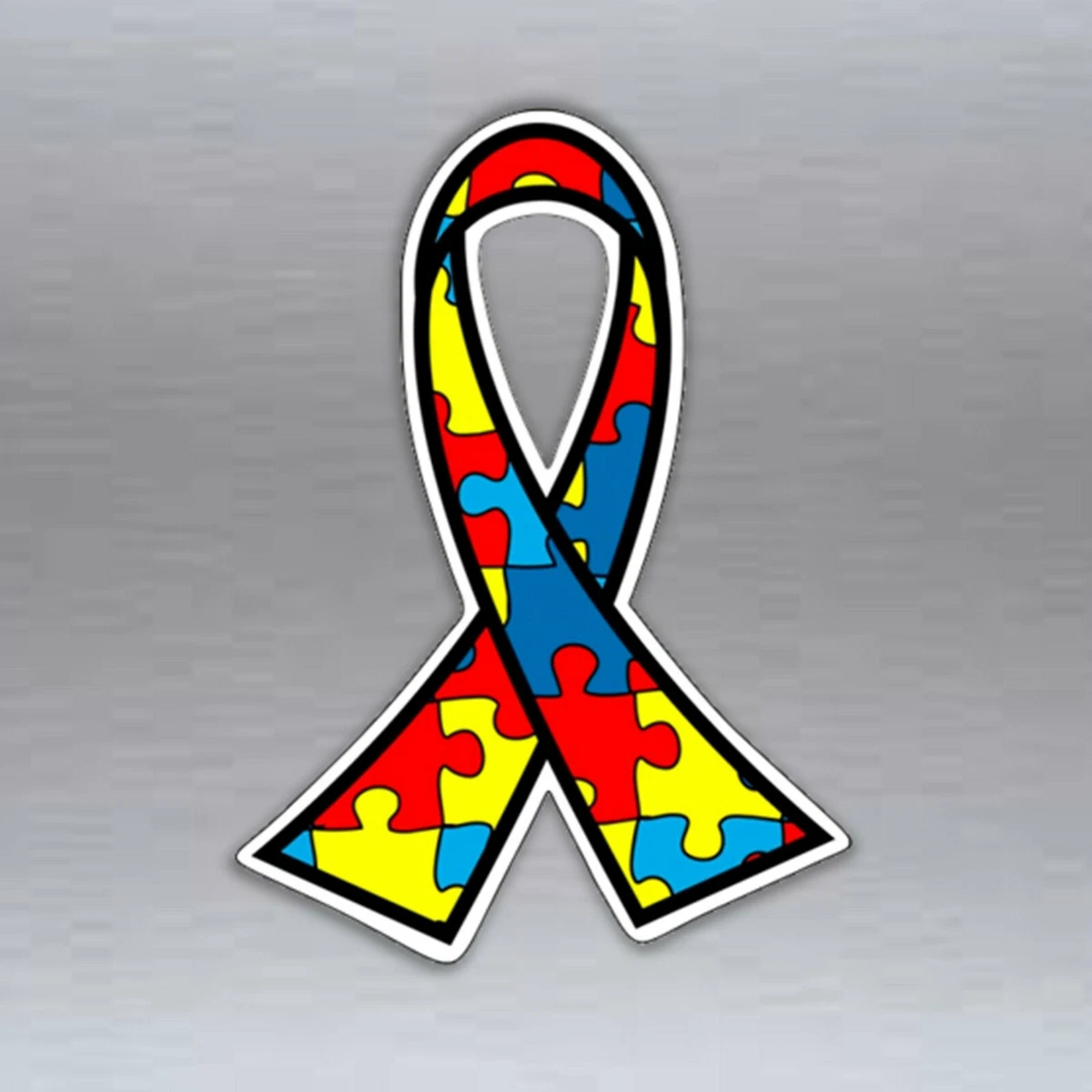 Autism Puzzle Piece Ribbon