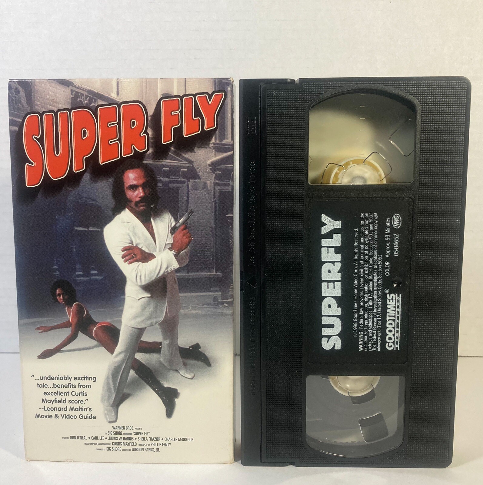 Superfly (VHS, 1972) Ron O'Neal, Carl Lee 18713046529| eBay