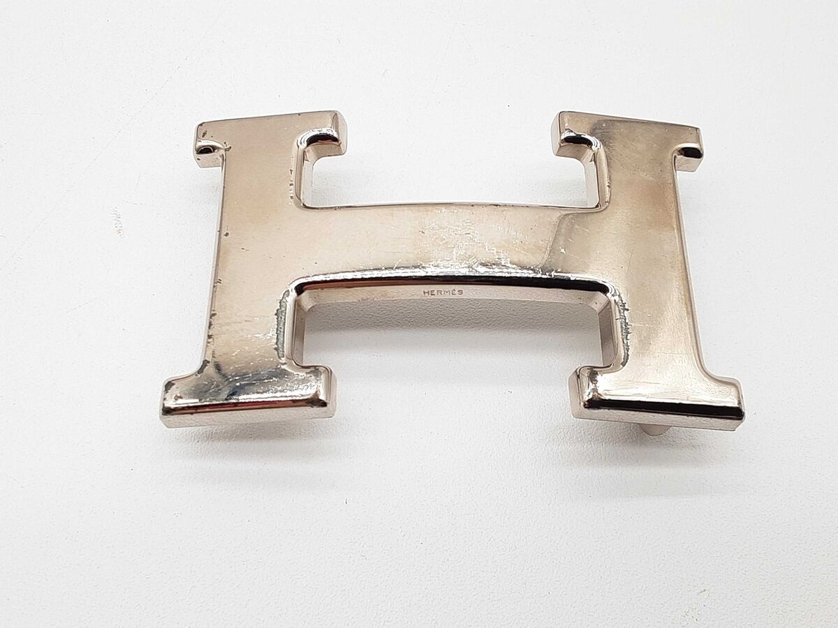 Hermes Constance H Silver-tone Metal Belt Buckle Do0624prxde Hermes Constance H Silver-tone Metal Belt Buckle Do0624prxde