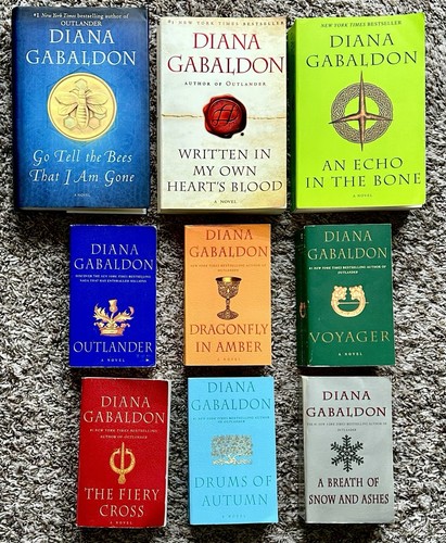 Diana Gabaldon OUTLANDER Complete Series Set 1-9 Mix Lot of 9 Books | eBay