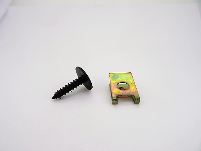 FIT RENAULT ENGINE UNDERTRAY CLIPS METAL SCREWS UNDER COVER RIVETS ...
