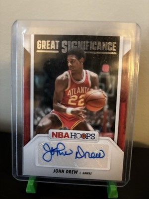 2024-25 Panini Nba Hoops - Great Significance John Drew #GS-JDH (AU) | eBay