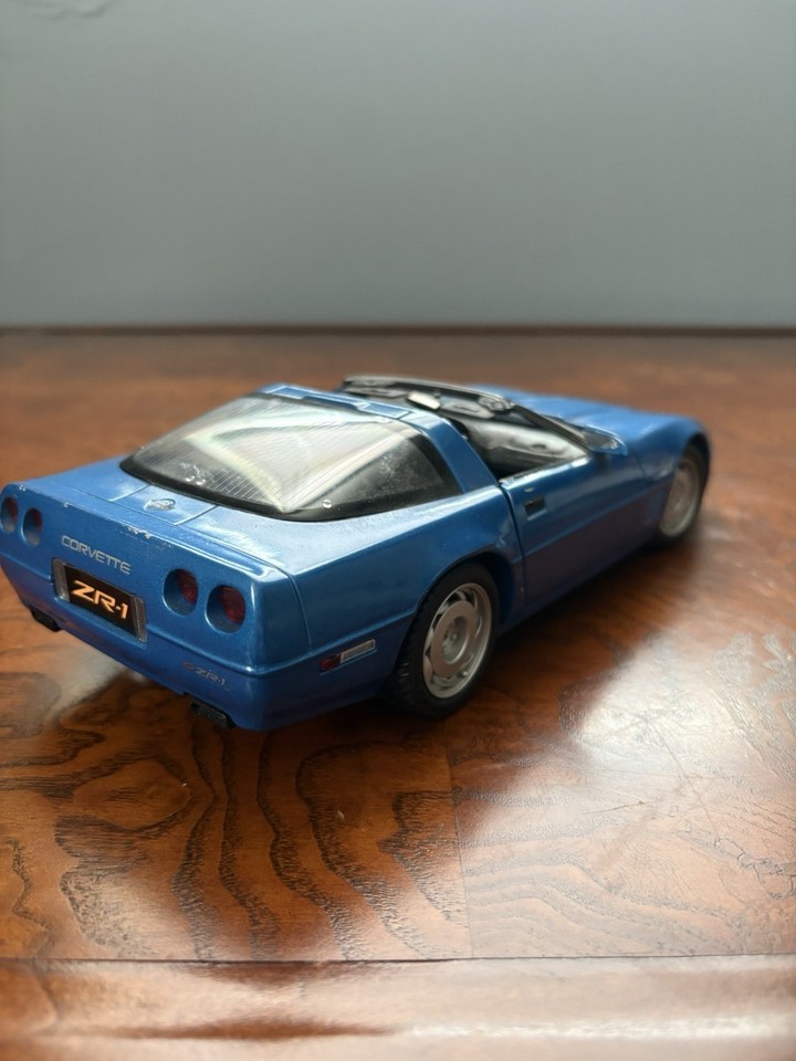 MAISTO 1996 CHEVROLET CORVETTE CONVERTIBLE C4 BLUE 1/18 DIECAST SPECIAL ...