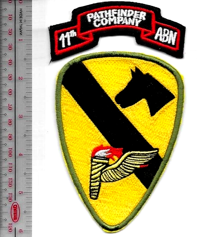 US Army Vietnam 1st Cavalry Division 11th Pathfinder Company Airborne ...