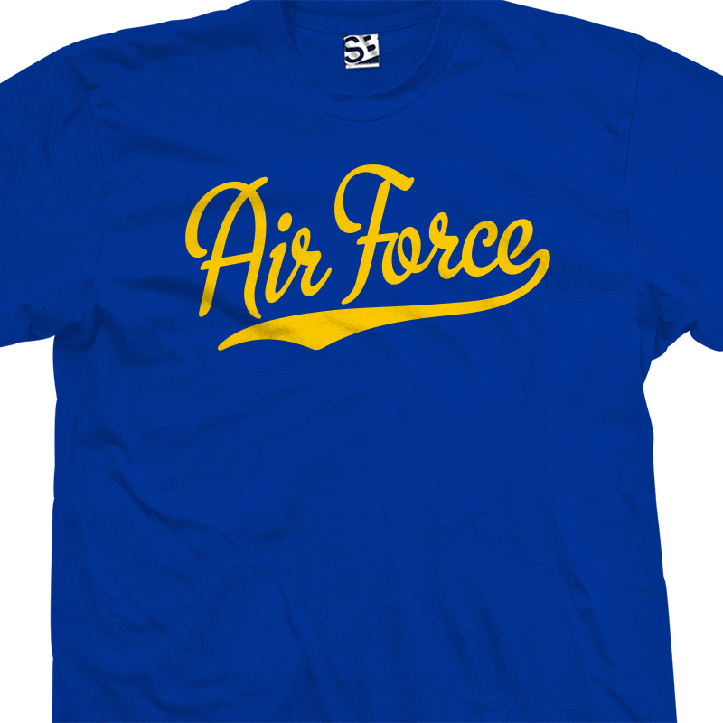 Air Force Script Tail Shirt | USA US Military Academy Unisex | eBay