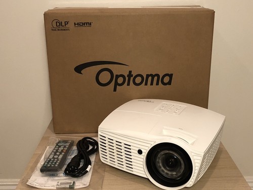 Optoma EH415ST Short Throw Full HD 1080P Projector,Remote, Only 37Hours ...