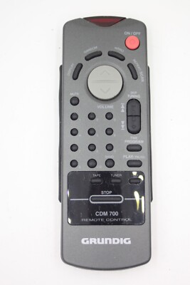 Original Grundig CDM 700 Remote Control for CDM 700 CD Mini System | eBay