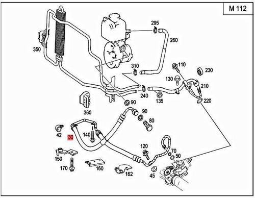 Genuine MERCEDES S211 W211 E-CLASS W211 Estate S211 Hose 2114660481 | eBay