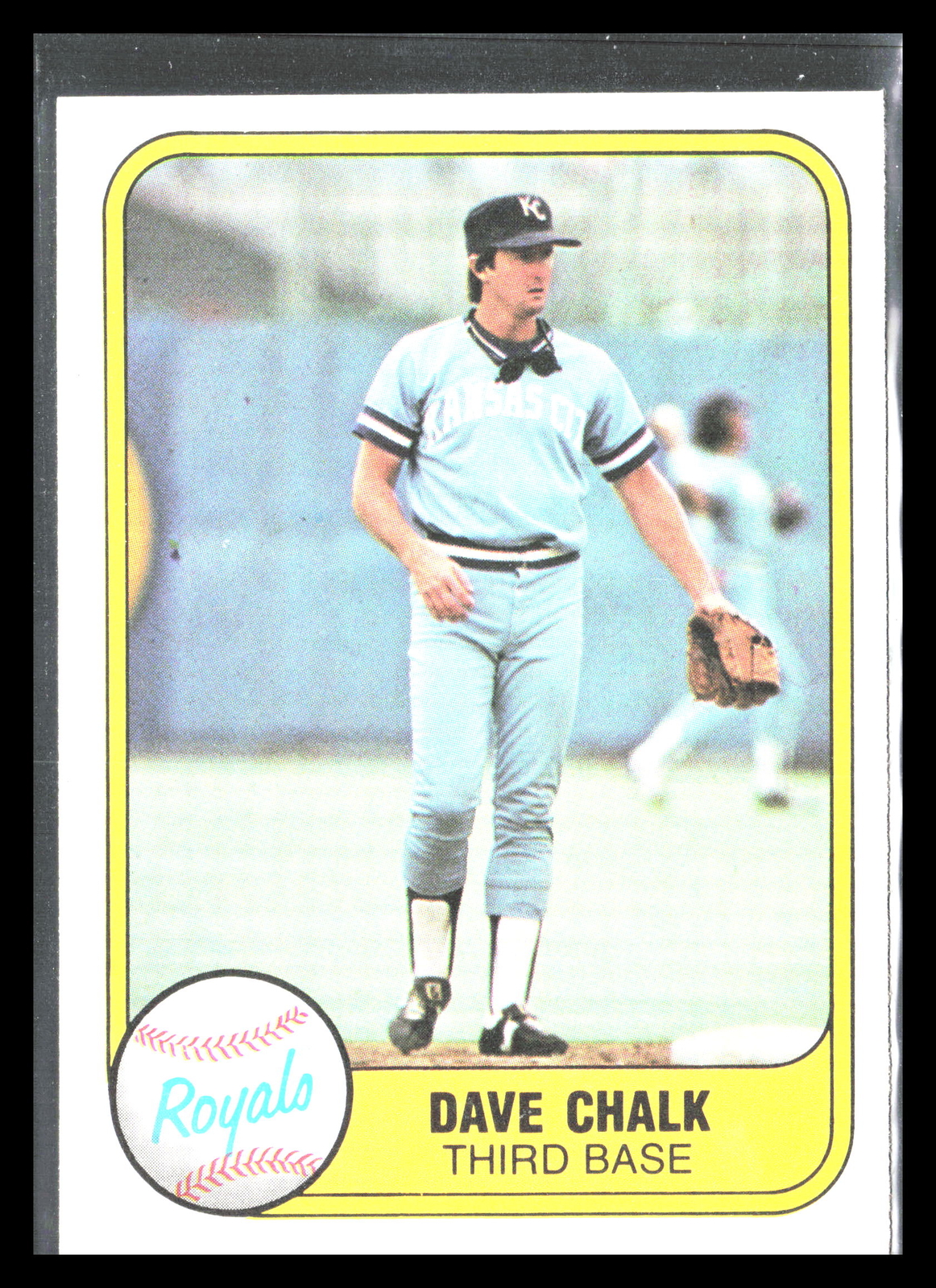 Dave Chalk 1981 Fleer #35 (Kansas City Royals) | eBay